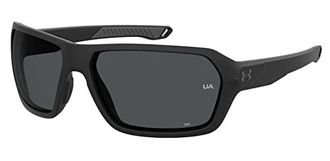 Under Armour Lunettes de Soleil UA RECON MATTE BLACK/GREY OLEOPHOBIC 64/15/125 homme