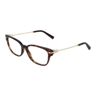 Tiffany & Co. unisex, Accessoires, Brun, Taille: 53 MM &Eacute;l&eacute;gantes Lunettes Cat Eye