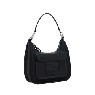 Pierre Hardy Womens Black Calf Leather Bos Taurus Shoulder Bag