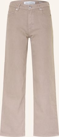 Marc O'Polo Marc Opolo Wide Leg Jeans Linn beige
