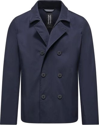 Bomboogie Homme, Vestes, Bleu, Taille: 2XL Veste crois&eacute;e non doubl&eacute;e