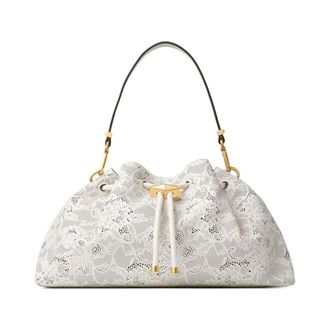 Jimmy Choo London Femme, Sacs, Beige, Taille: ONE Size Bon Bon Bucket Bag
