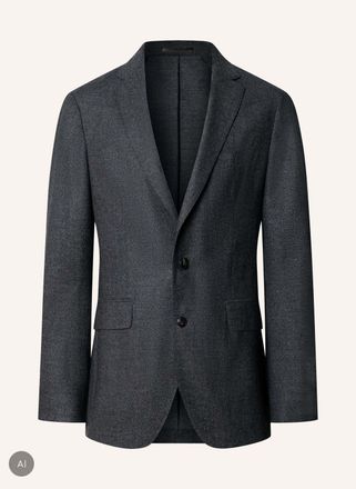 Hackett Sakko Performance Flannel grau