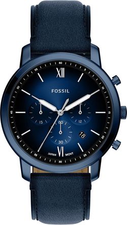 Fossil Uhr Fossil Neutra FS6168 Dunkelblau