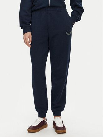 Tommy Hilfiger Jogginghose WW0WW45576 Dunkelblau Regular Fit