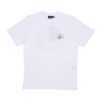 Dolly Noire Ring T-Shirt - - Tops - Herren - Wei&szlig; - XL