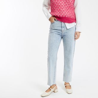 La Redoute Collections Jean Droit 7/8&egrave;me Taille Haute