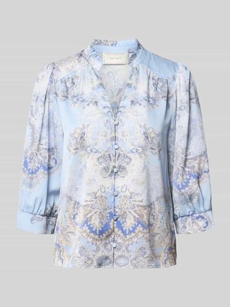 Neo Noir Regular Fit Bluse mit 3/4-Arm Modell Roselle Artist Paisley