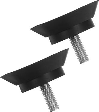 Cabilock 2 St&uuml;ck Pack Antivibrationspads und rutschfeste Laufbandmatten aus Robustem Material Sto&szlig;d&auml;mpfende Trainingsmatte f&uuml;r Fitnessger&auml;te Heimtrainer und La