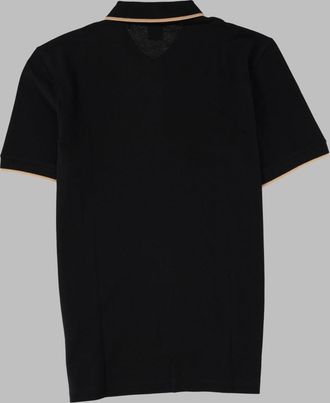 HUGO BOSS Cotton Piqu&eacute; Polo Shirt - Black