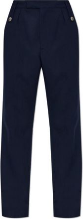 Marni Pantalon de costume en laine - Homme - Pantalons - Bleu - Taille: M