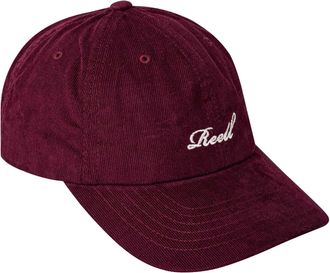 Reell Single Script Cap Vintage Burgundy Cord
