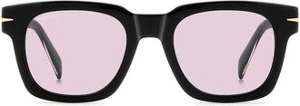 Eyewear by David Beckham unisex, Accessoires, Noir, Taille: 50 MM 7160S 807Ke Lunettes de soleil