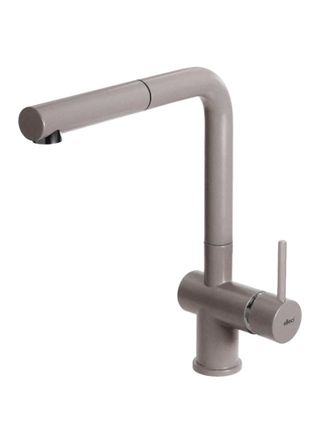 Elleci Stream Plus. Tipo Di Beccuccio: Estraibile, Colore Del Prodotto: Grigio Talpa, Materiale Del Rubinetto: Granitek. Altezza Sopra La Superficie Di Fissa