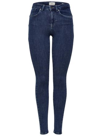 Only NOS Damen ONLPOWER MID PUSH UP SK JEA REA3223 NOOS Skinny Jeans,, per pack Blau (Dark Blue Denim Dark Blue Denim), 42/L30 (Herstellergr&ouml;&szlig;e: XL)