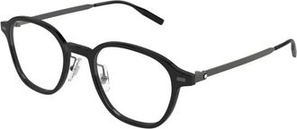 Montblanc Montblanc, Homme, Accessoires, Noir, Taille: 50 MM Mb0427O 001 Lunettes