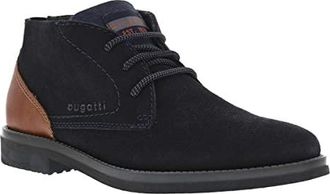 Bugatti Homme moniteurs Bottes avec Doublure Froide, Bleu foncé, 42 EU