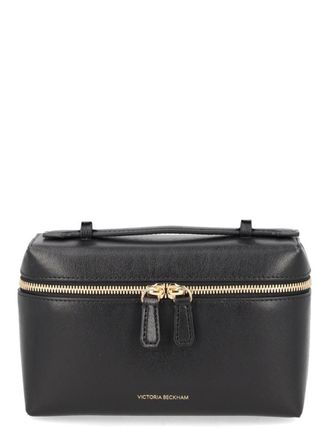 Victoria Beckham Womens Vanity Bag Black Leather Shoulder