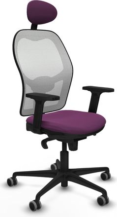 Piqueras y Crespo B&uuml;rostuhl mit Lendenwirbelst&uuml;tze Jorquera mit 2D-Armlehnen und festem Kopfteil, ausgestattet mit 5 Positionen und eingespritztem Schaum. Mit Rollen vo