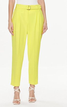 HUGO BOSS Stoffhose Tapiah 50490037 Gelb Regular Fit