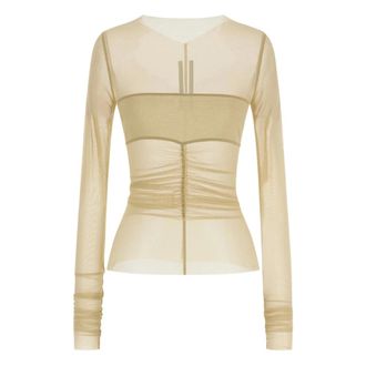 Rick Owens Femme, Tops, Beige, Taille: 36 FR Rick Owens T-shirts et Polos Beige