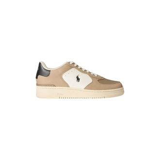 Polo Ralph Lauren Homme, Chaussures, Beige, Taille: 40 EU Masters Court Leather Baskets