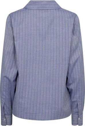 Mos Mosh MOS Mosh, Femme, Blouses et Chemises, Bleu, Taille: 38 FR MMDrana Jacq Blouse