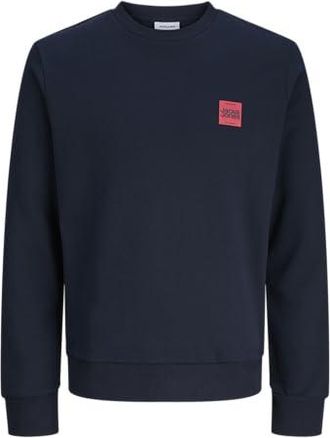 Jack & Jones Crew Neck Jjbrandy Sweat à col Rond, Sky Captain, XXL Homme