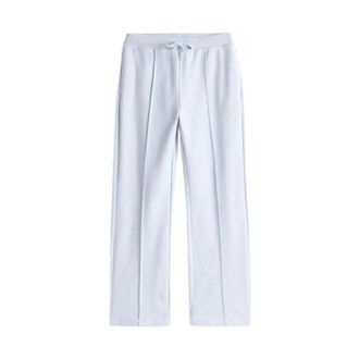 Tommy Hilfiger Gerade geschnittene Jogginghose mit stilvollen N&auml;hten - - Trousers - Damen - Blau - L