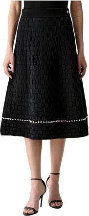 Karl Lagerfeld Damen, R&ouml;cke, Schwarzk, MGr&ouml;&szlig;e