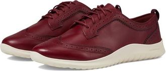 Cole Haan Zerogrand Meritt Wingtip pour femme, Cerise noire/ivoire, 38.5 EU