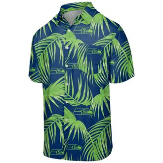 Foco Herren Hemd Kansas City Chiefs SMU Floral Button Up Shirt - Dreifach, Gr&ouml;&szlig;e XL, 1 St&uuml;ck