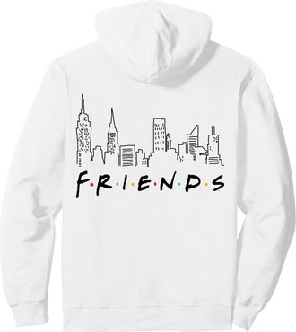 Friends TV-Show Skyline Logo NYC Vintage-Fansitcom Geek aus den 90ern Pullover Hoodie
