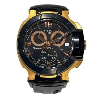 Tissot Homme, Accessoires, Noir, Taille: ONE Size T-Race Stainless Steel Wristwatch