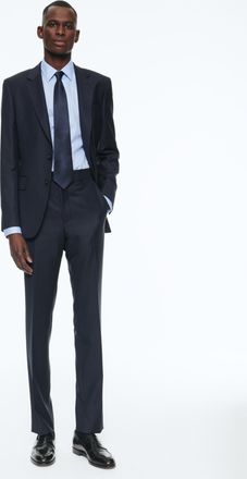 Fursac Costume en laine vierge bleu marine - Taille 44 - Homme