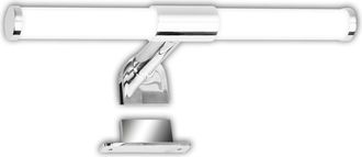 Briloner LED Spiegelleuchte Bad 2 in 1 Montage, IP44 Spritzwasserschutz, 4.000K neutralweiß, Badezimmerlampe, Schrankbeleuchtung, Spiegellampe, Lampe Badezimme