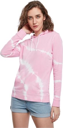 Urban Classics Ladies Tie Dye Hoody girlypink XS