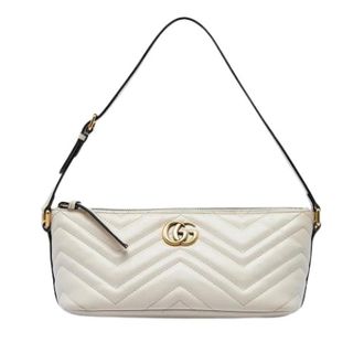 Gucci Pre-owned Gesteppte Umh&auml;ngetasche - - Pre-owned - Damen - Wei&szlig; - ONE SIZE