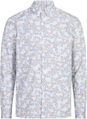 Paul Smith Chemise tailored-fit col classique imprim&eacute; fleuri en coton