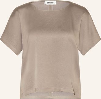 Drykorn Drykorn Blusenshirt Coramy Aus Satin beige