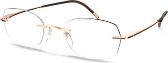 Silhouette unisex, Accessoires, Jaune, Taille: 52 MM Optical Frame