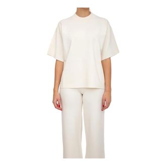 Max Mara Damen, Oberteile, Wei&szlig;, LGr&ouml;&szlig;e