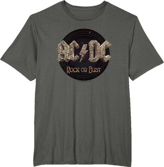 AC/DC Offizielles AC/DC Rock Music Band Rock or Bust T-Shirt