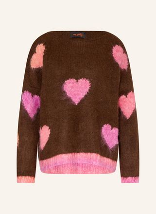 Miss Goodlife Miss Goodlife Pullover Mit Alpaka braun