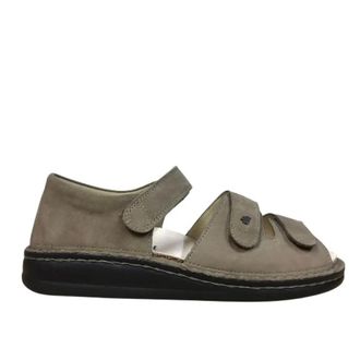 Finn Comfort Homme, Chaussures, Beige, Taille: 45 EU Flat Sandales