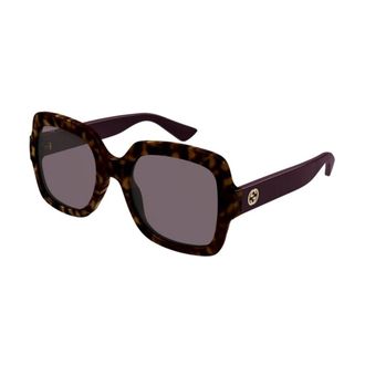 Gucci Gg1337S Sonnenbrille - - Accessories - Damen - Braun - 54 MM