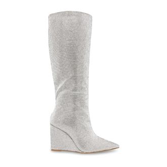 Steve Madden Overknee-Stiefel - - Shoes - Damen - Grau - 36 EU