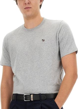 Paul Smith Organic Cotton T-Shirt - Gray