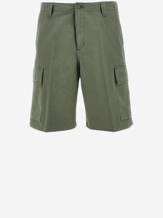 Carhartt Work in Progress Mens Cotton Twill Shorts Green (lenexa