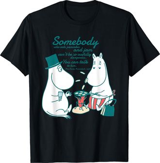 Moomin Pancakes And Jam Finn Family Moomintroll Zitat T-Shirt